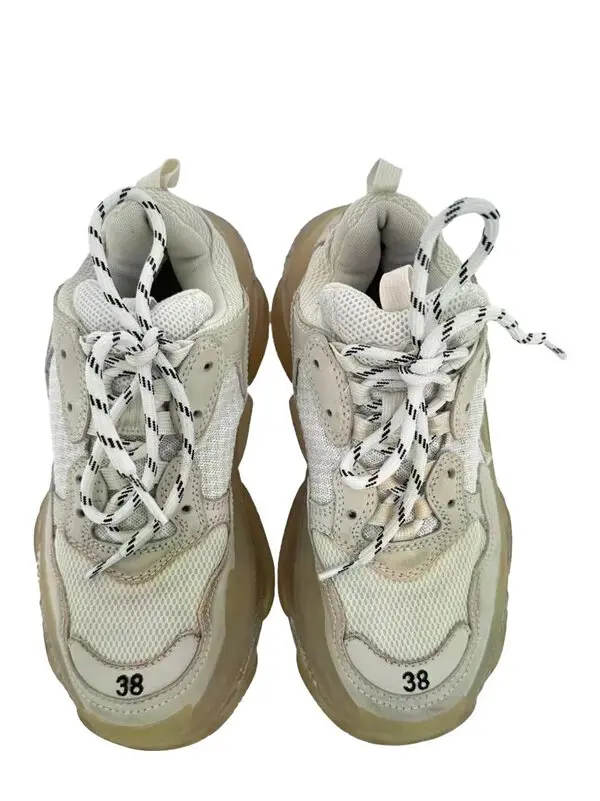 Balenciaga Triple S Clear Sole Sneakers - Neutrals