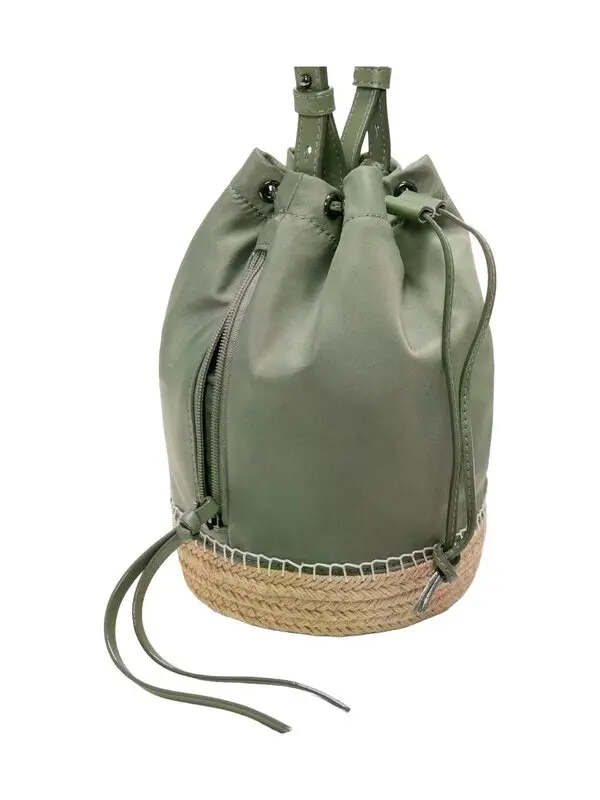 Mz Wallace Waverly Espadrille Bucket Bag - Green