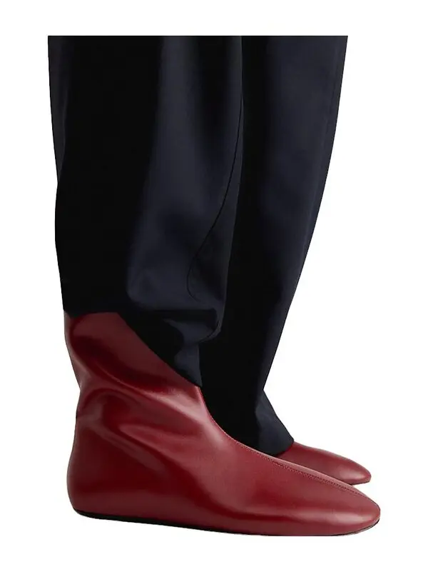 Jeffrey Campbell Lost Sole Ankle Boots Shoe At - Red