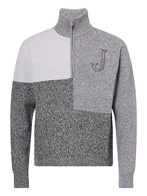 Jacquemus Le Camionneur Orlando Knitted Sweatshirt - Multi-grey