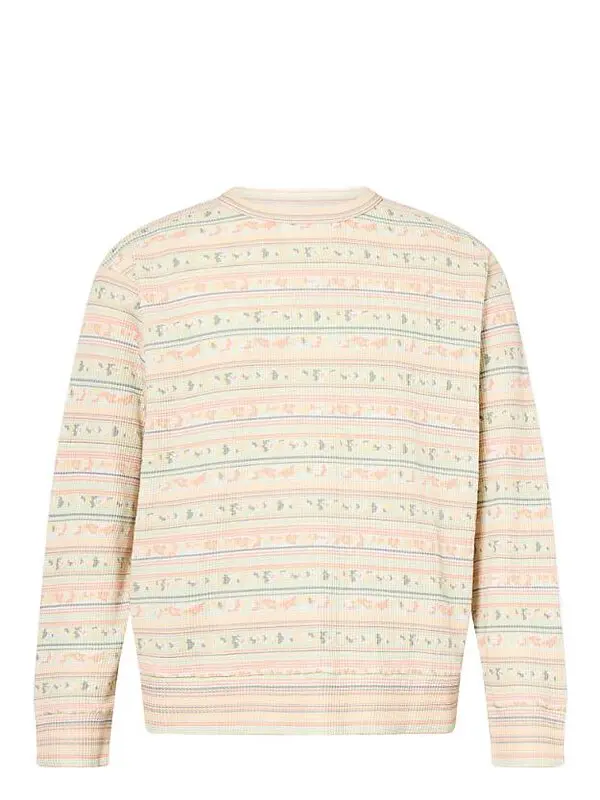 THAMES Fair Isle Patterned Cotton Top - Multi