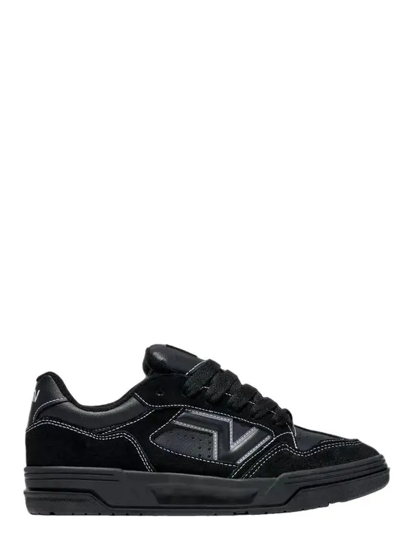VANS Upland Contrast-stitch Low-top Sneakers - Black