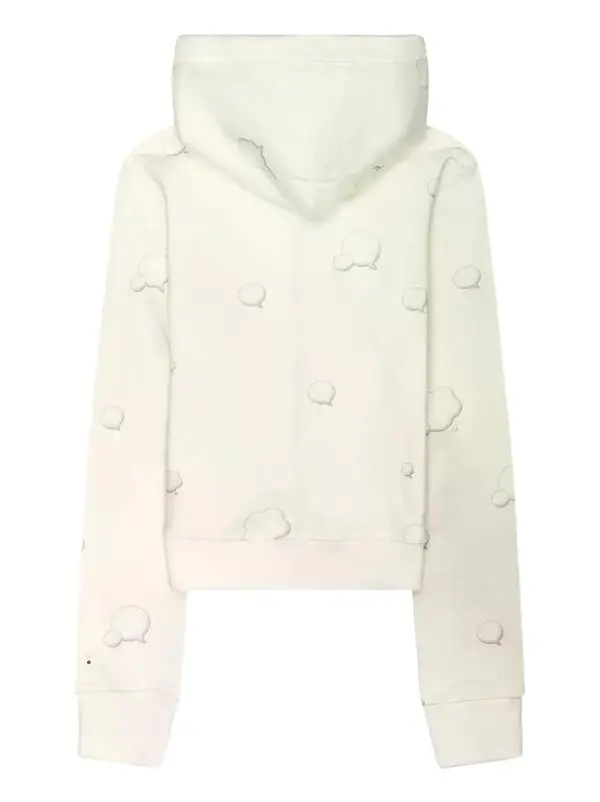 PRAYING Sims Logo-print Hoodie - Neutrals