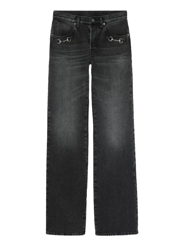 Gucci Horsebit Jeans - Grey
