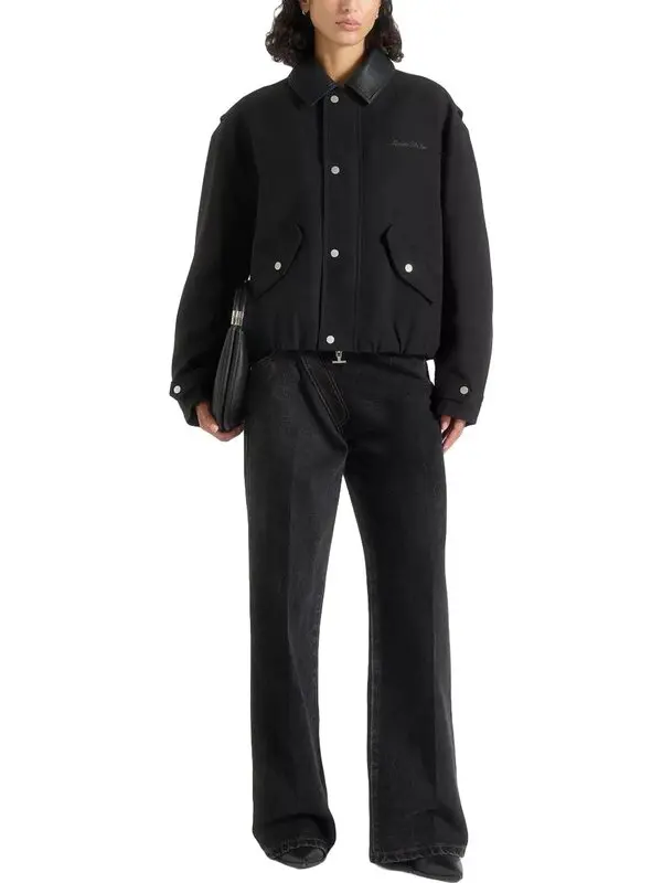 Manière De Voir Cameron Long-sleeve Jacket - Black