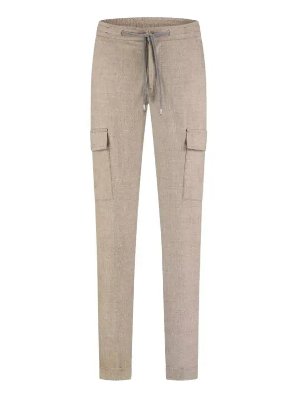 Marco Pescarolo Drawstring-waist Cargo Pants - Neutrals