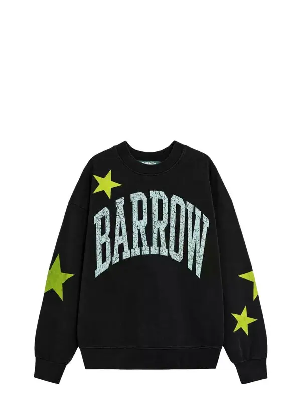BARROW Logo-print Sweatshirt - Black