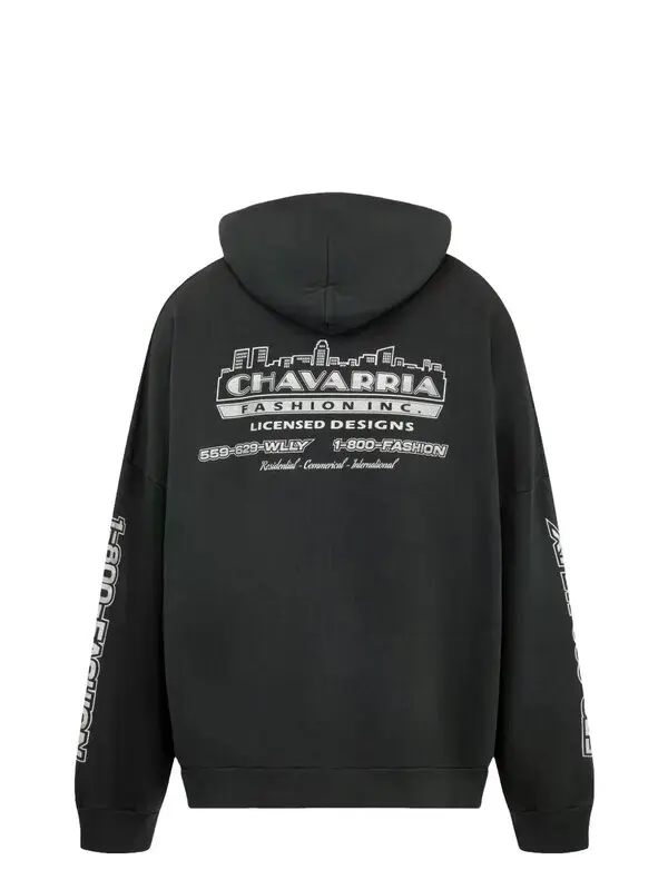WILLY CHAVARRIA Licensed Designs Hoodie - Black