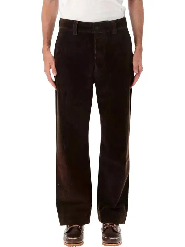 MARGARET HOWELL Corduroy Trousers - Brown
