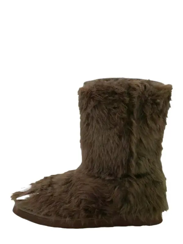 STADIUM GOODS Bear Claw Faux-fur Boots - Brown