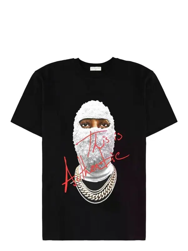 IH NOM UH NIT This Is Authentic Graphic-print T-shirt - Black
