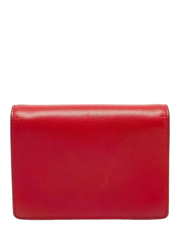 Valentino Garavani Vring Leather Cross Body Bag - Red