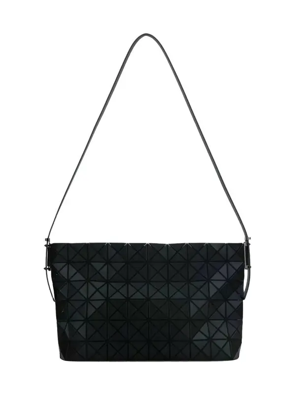Issey Miyake Musette Geometric-panel Shoulder Bag - Black