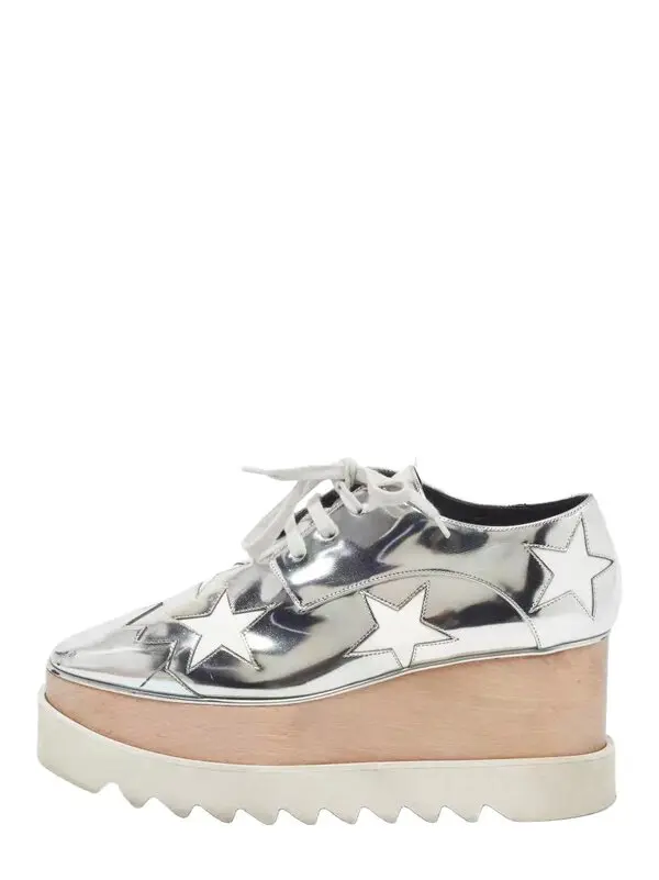 Stella McCartney Elyse Star Sneakers - Silver