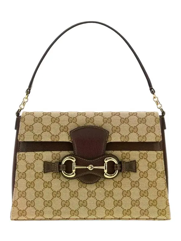 Gucci Medium Horsebit Duomo Tote Bag - Neutrals