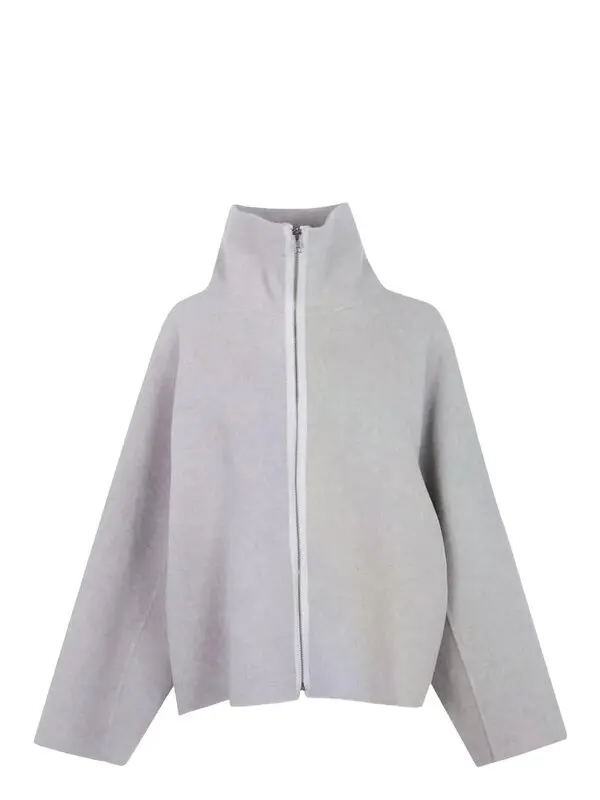 Sofie D'hoore Calipso Cropped Wool Jacket - Grey