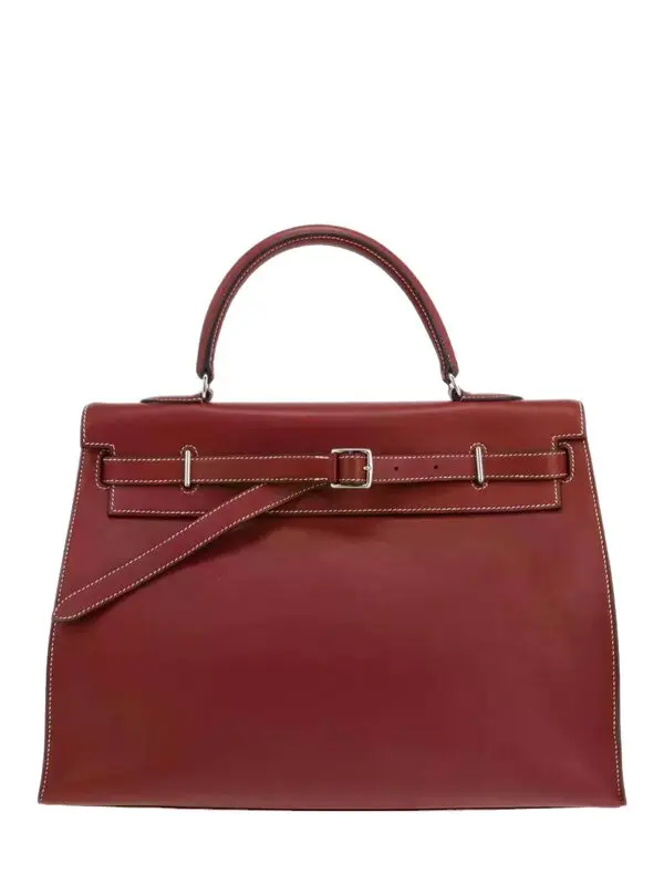Hermès 2007 Kelly Flat Tote Bag - Red