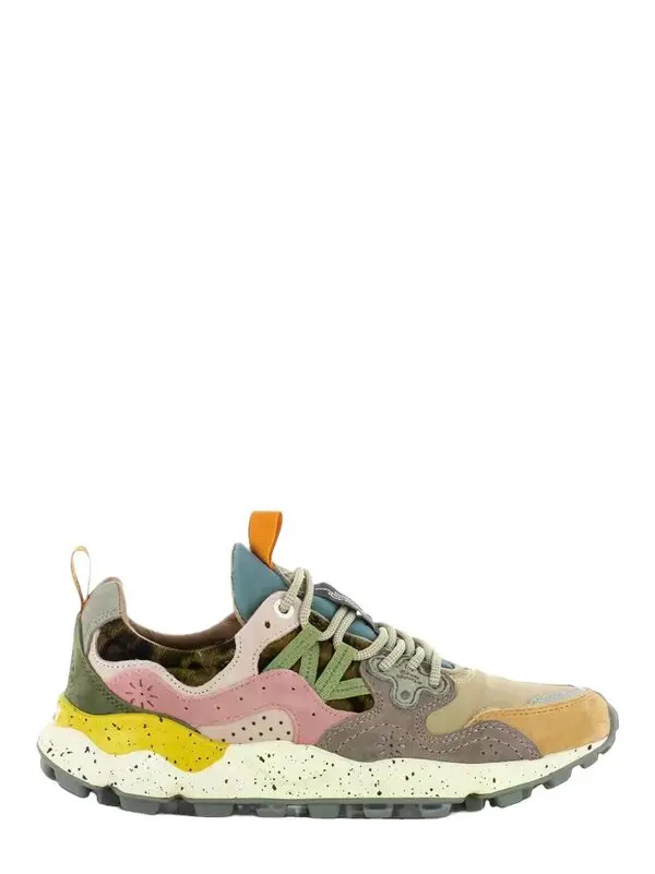 FLOWER MOUNTAIN Yamano 3 Suede Sneakers - Neutrals