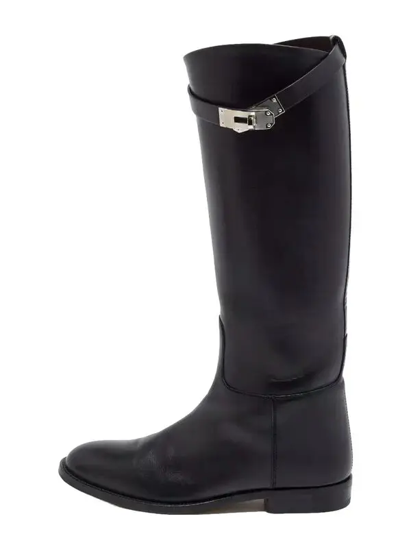 Hermès H Jumping Boots - Black