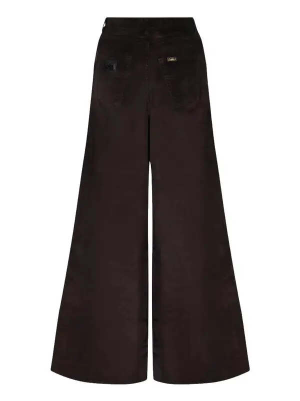 LOIS Corduroy Palazzo Pants - Brown