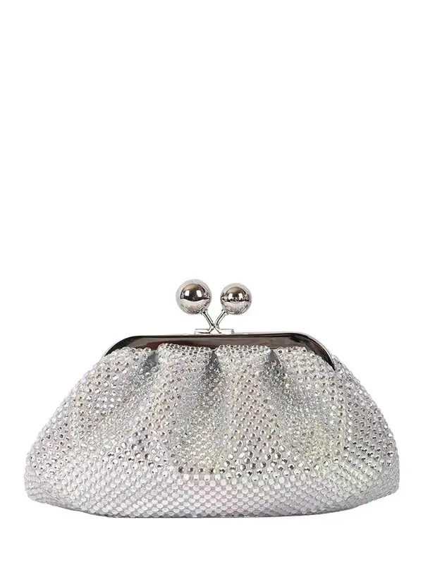 Max Mara Pasticcino Clutch Bag - Silver