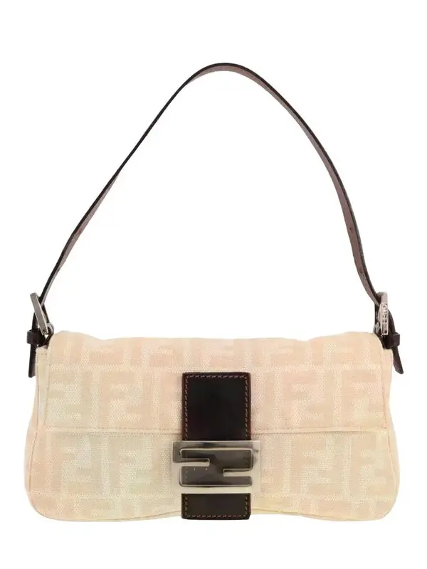 Fendi 2000s Baguette Shoulder Bag - Neutrals