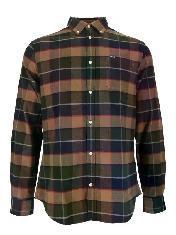 Barbour Valley Tailored-fit Shirt - Brown