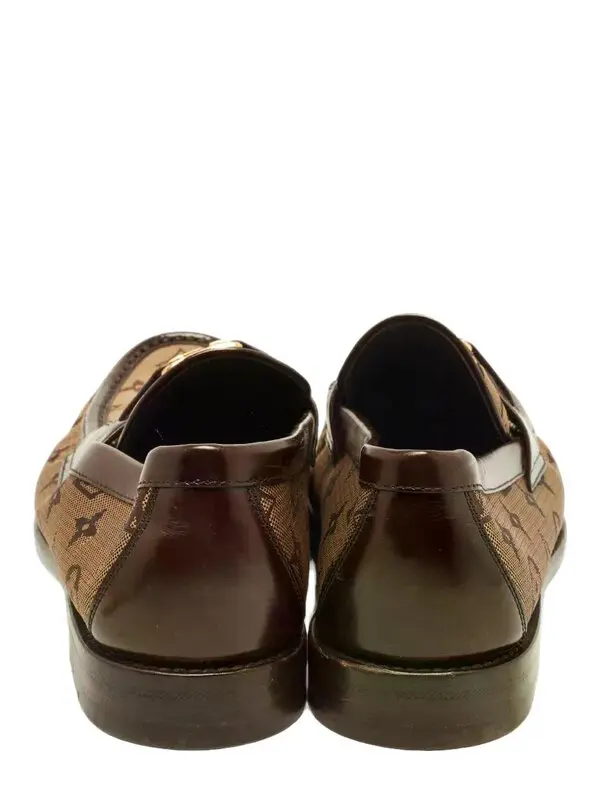 LOUIS VUITTON Major Monogram Canvas Loafers - Neutrals