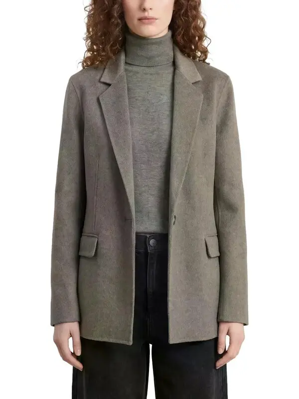 THE ROW Cinna Cashmere Blazer - Grey