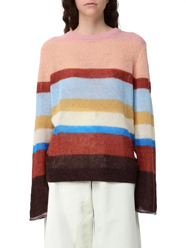 Paul Smith Striped Wool And Alpaca Blend Crewneck Sweater - Multicolor