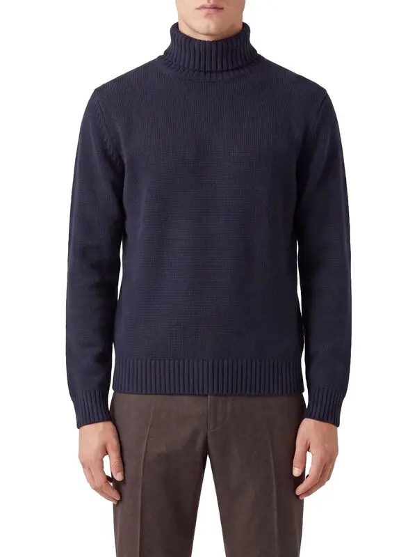 ZANONE Jumper Colour - Blue