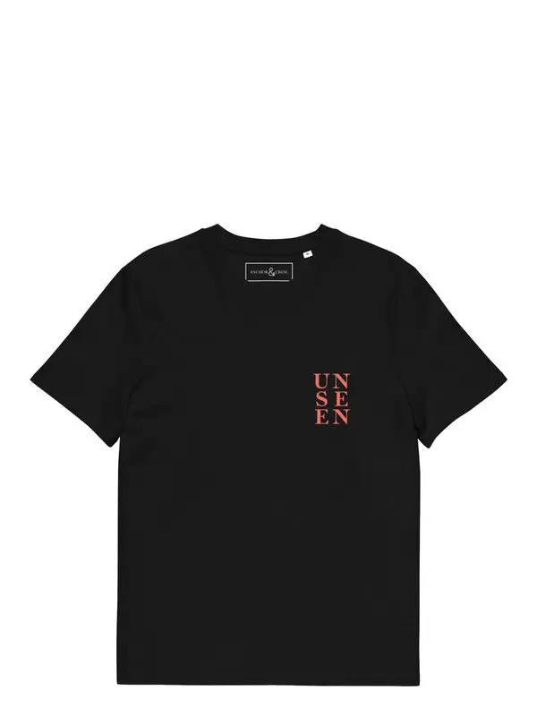 ANCHOR & CREW Eighteen Unseen Editions Organic Cotton T-shirt - Black
