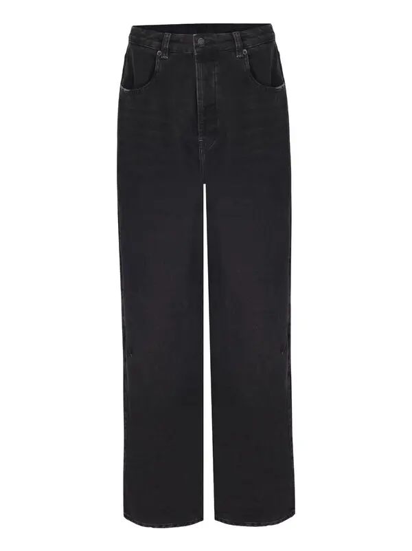 IN.K II Knee Dart Baggy Fit Jeans - Black