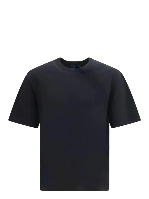 Herno Logo-embroidered T-shirt - Black