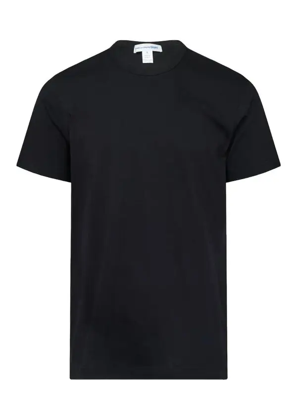 Comme Des Garçons Logo-print Cotton T-shirt - Blue