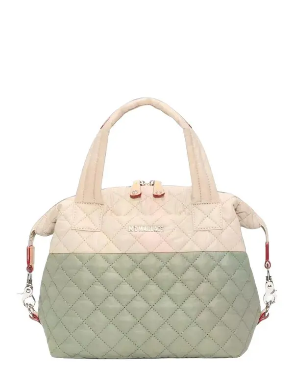 Mz Wallace Small Sutton Deluxe Ii Quilted Tote Bag - Neutrals