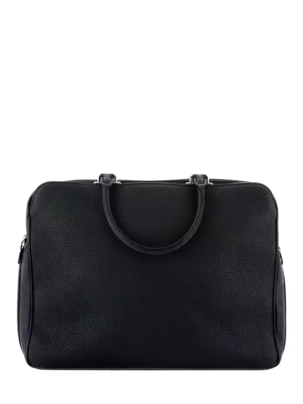 LOUIS VUITTON Armand Briefcase Taurillon Leather Business Bag - Black