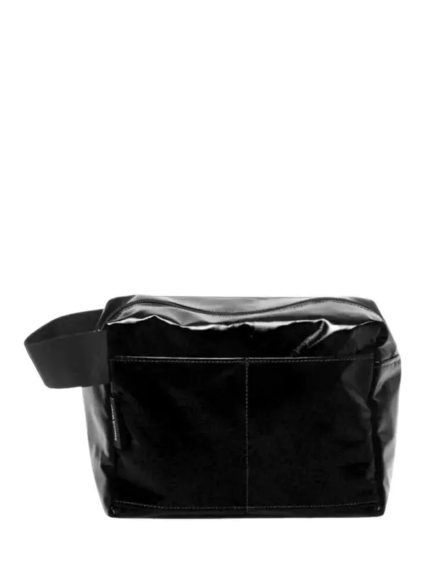JACK GOMME Box Light Coated-finish Make Up Bag - Black