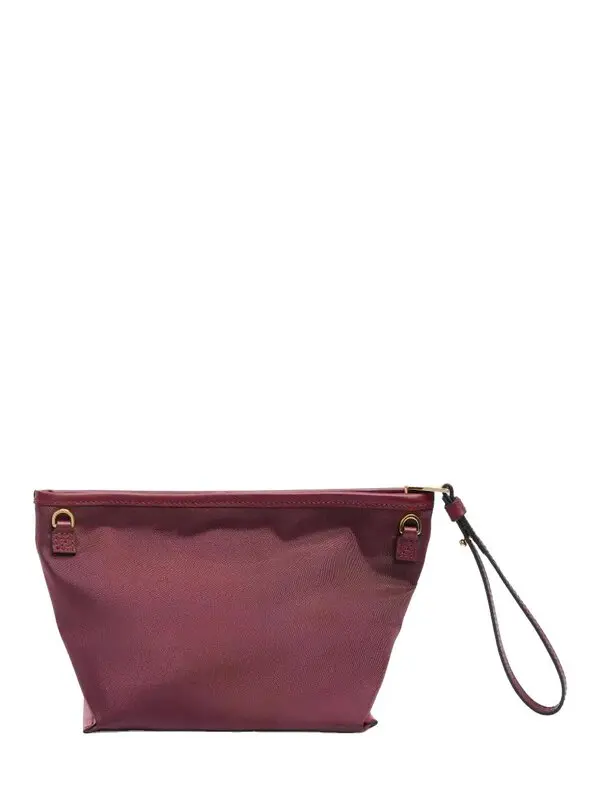 LANCEL Mistral Rollable Zip-fastening Clutch Bag - Red