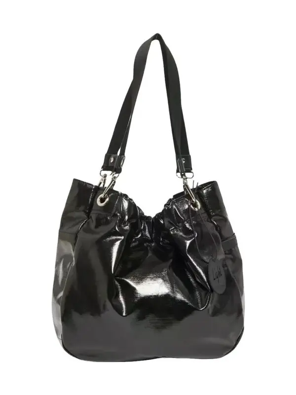 JACK GOMME Cara Light Aqua Shoulder Bag - Black