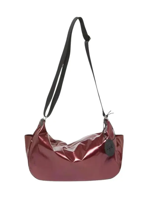 JACK GOMME Liris Light Metallic-effect Shoulder Bag - Red