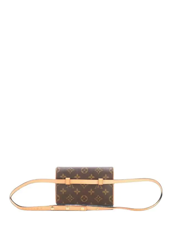 LOUIS VUITTON Florentine Waist Bag Monogram Canvas Belt Bag - Brown