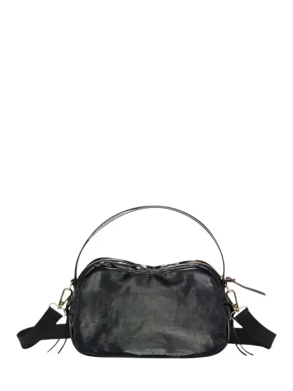 JACK GOMME Lebowl Metallic Tote Bag - Black
