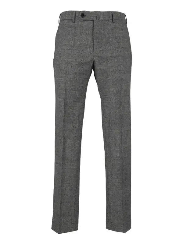 Incotex Pressed-crease Tailored Trousers - Grey