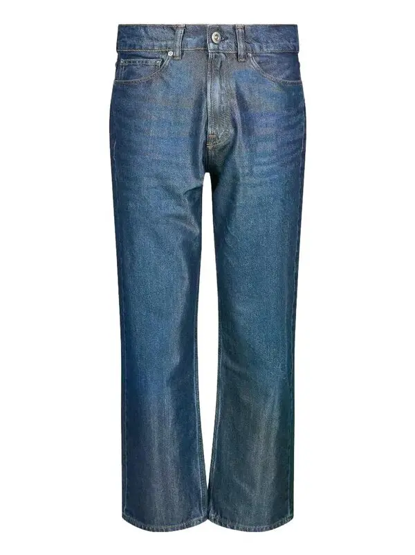 Our Legacy Third Cut Faded Straight-leg Jeans - Blue