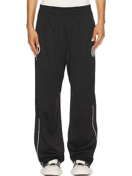 We11Done Piping Track Pants - Black