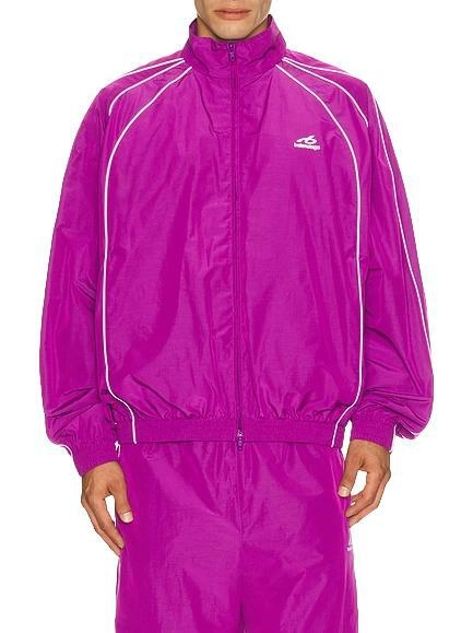 Balenciaga Tracksuit Jacket - Violet