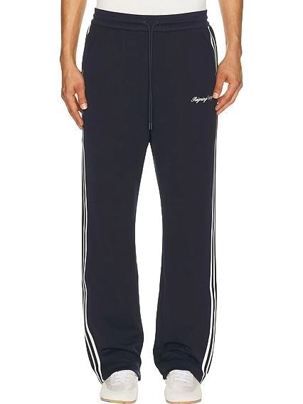 Reigning Champ Poly Pique Campo Standard Track Pant - Navy