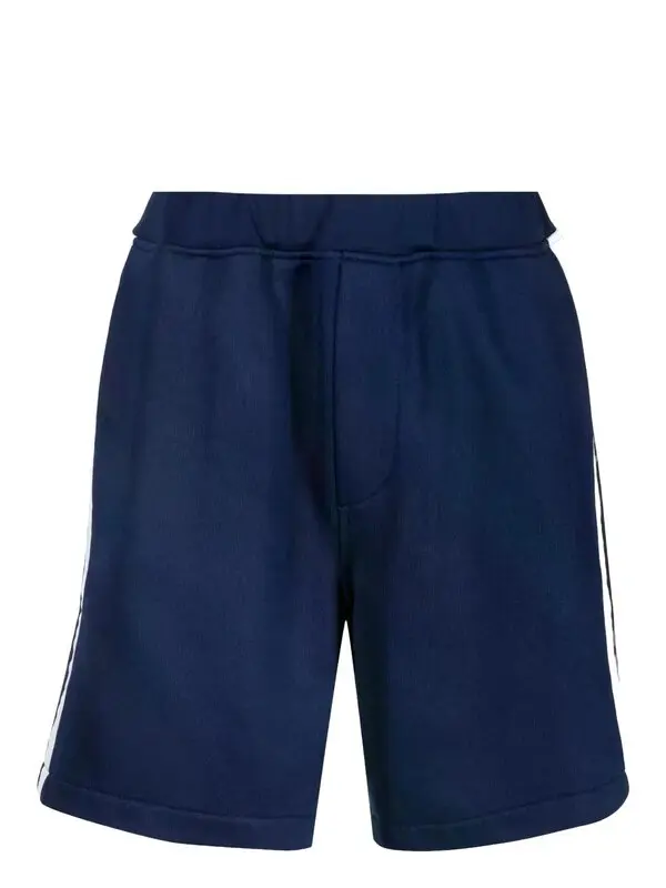 Dsquared2 Striped-edge Track Shorts - Blue