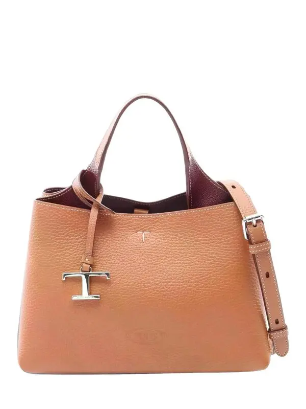 TOD'S 2010s Micro T-timeless Tote Bag - Brown